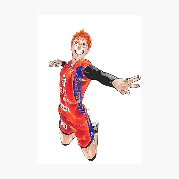" Haikyuu Asas Sao Pablo Hinata Shoyo timeskip" Photographic Print for ...