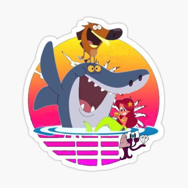 "Zig And Sharko Games a Zig And Sharko Games" Sticker for Sale by ...