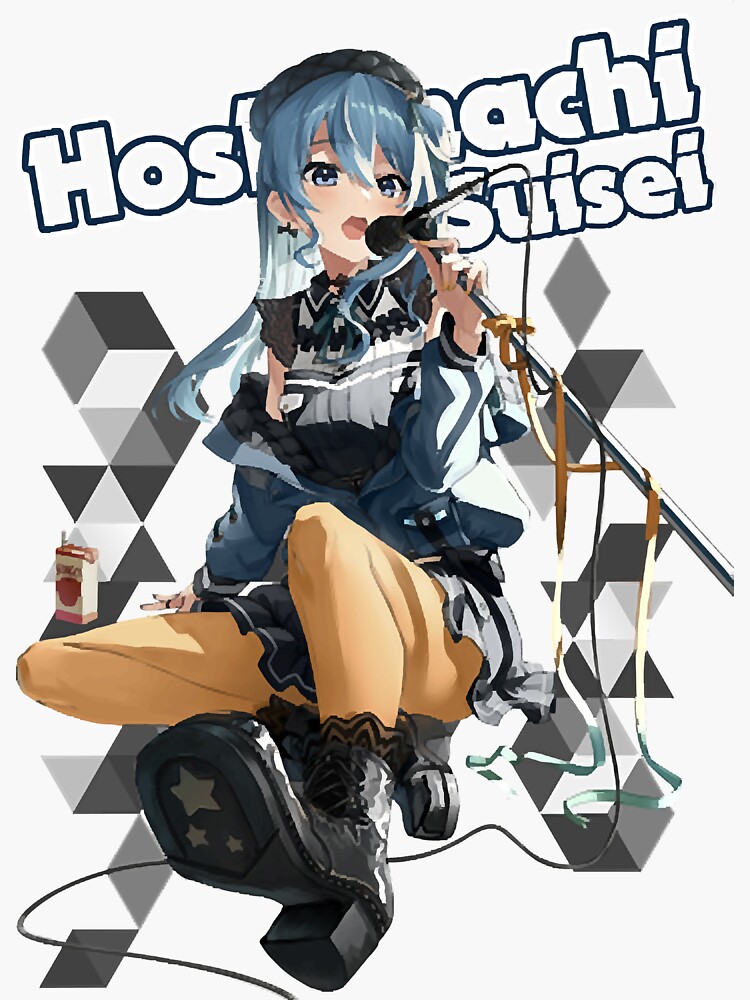 "Hololive - Hoshimachi Suisei 4 " Sticker for Sale by CynthiaWr50104 ...