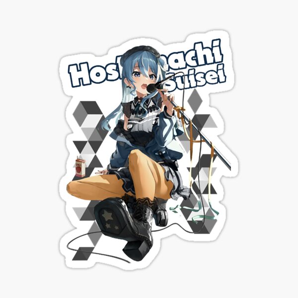 "Hololive - Hoshimachi Suisei 4 " Sticker for Sale by CynthiaWr50104 ...