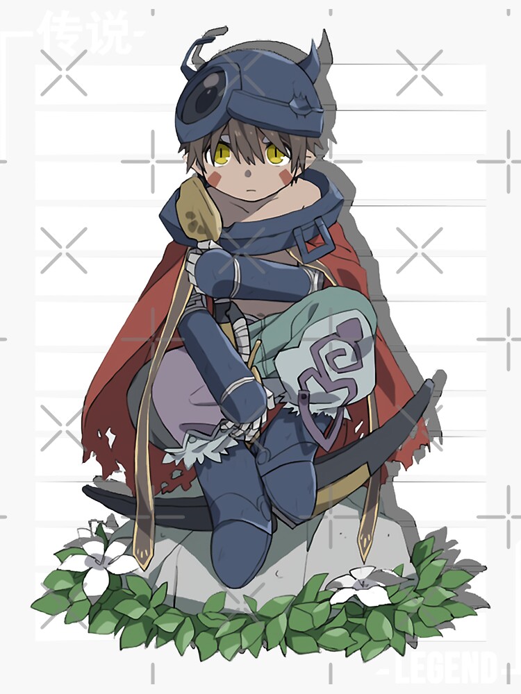"Photographic made in abyss regu Anime" Sticker for Sale by RolfNiemann ...