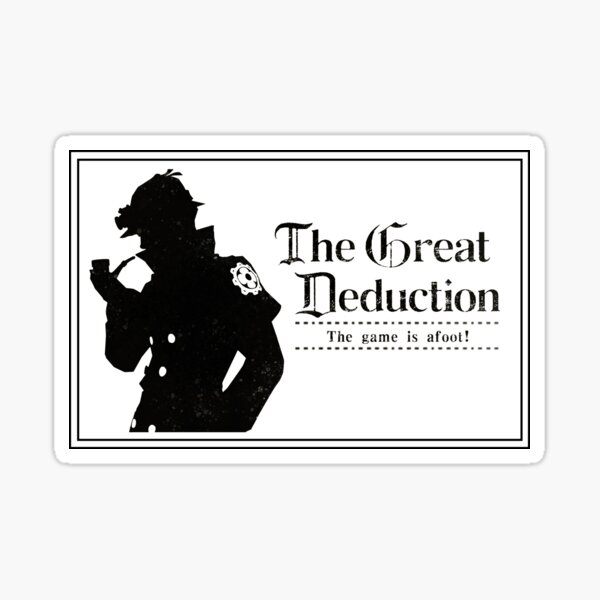 "The Great Ace Attorney: The Great Deduction" Sticker for Sale by ...