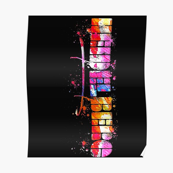 "Heidelberg Lettering - Watercolor Heidelberg" Poster for Sale by ...