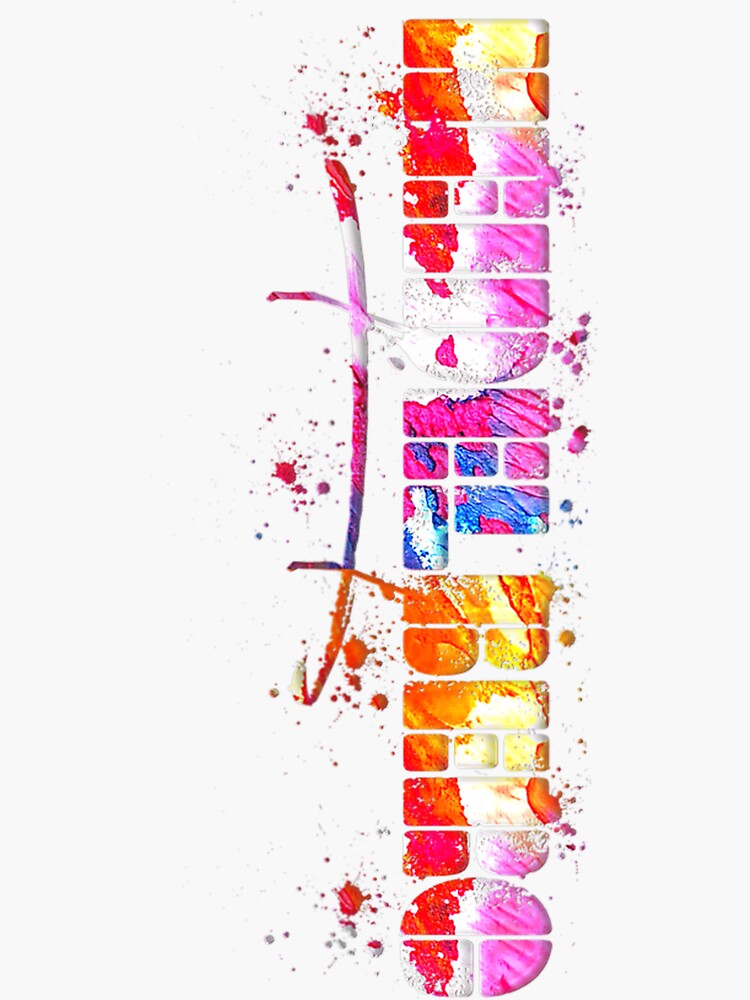 "Heidelberg Lettering - Watercolor Heidelberg" Sticker for Sale by ...