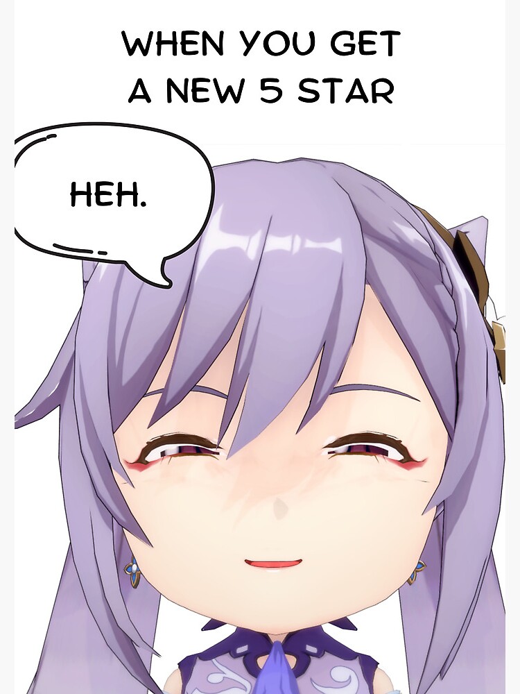 "SpyxFamily x Genshin Impact Keqing Anya smile face" Spiral Notebook ...