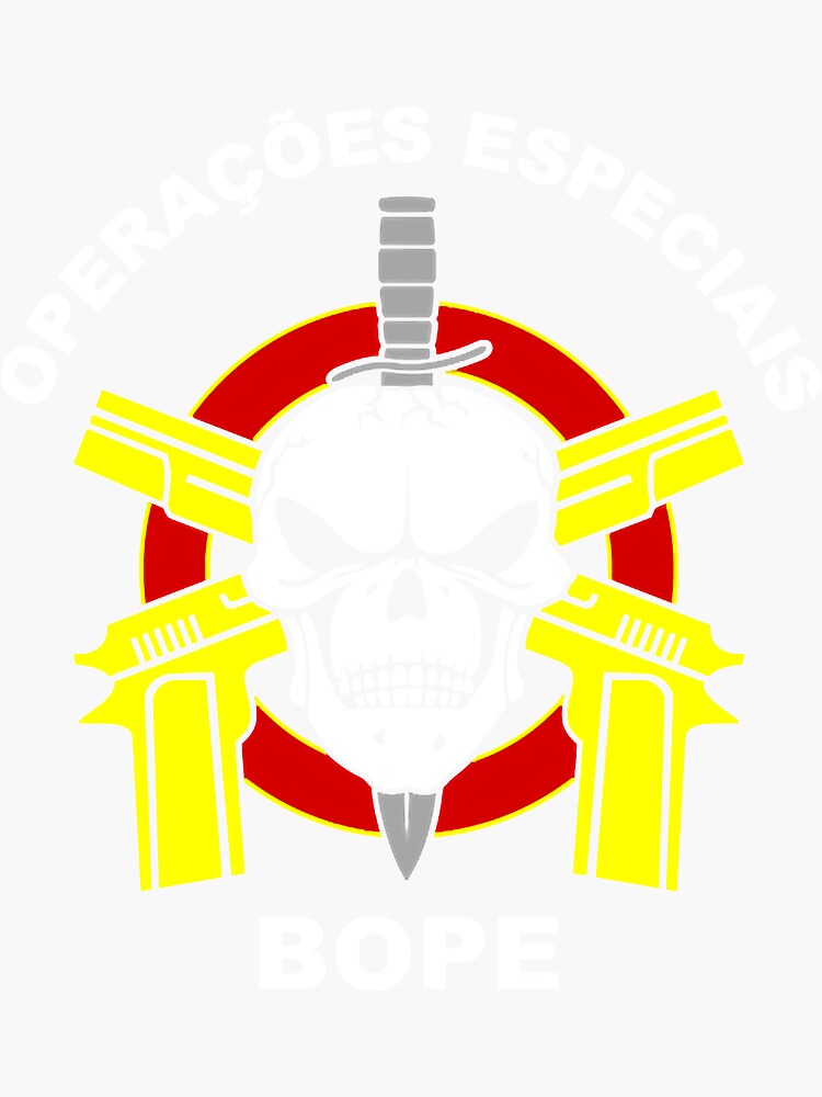 "Mod.21 BOPE Batallon Ops " Sticker for Sale by DianeCole57376 | Redbubble