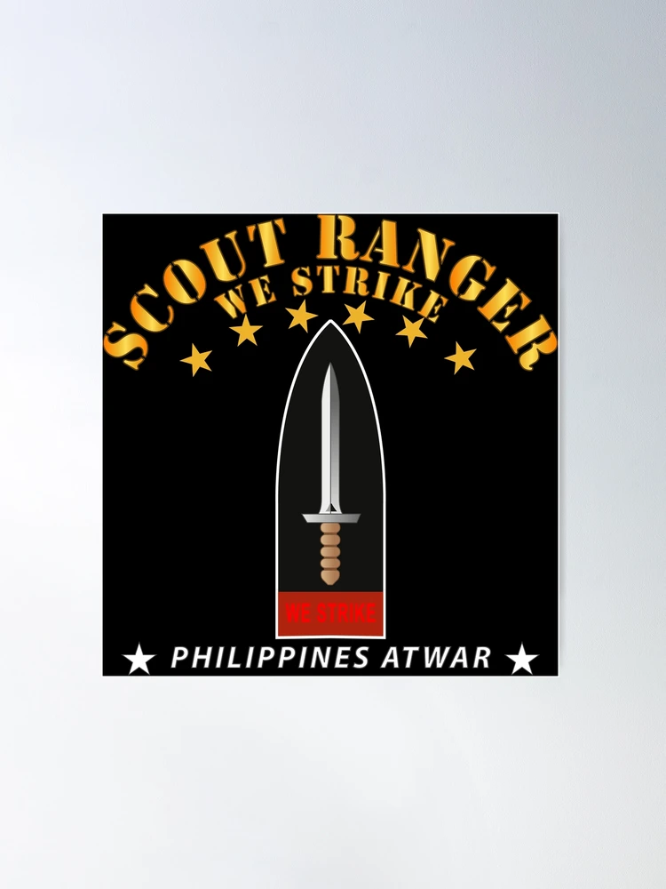 Scout Ranger We Strike Logo 2022 RHOF MOI