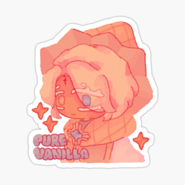 "pure vanilla cookie sticker" Sticker for Sale by mallowdraw | Redbubble