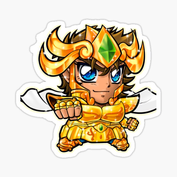 "Dohko libra Chibi" Sticker for Sale by zellaminanm | Redbubble