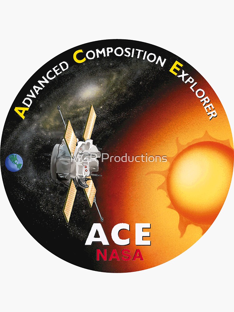 "Advanced Composition Explorer (ACE) Logo" Sticker by Quatrosales ...