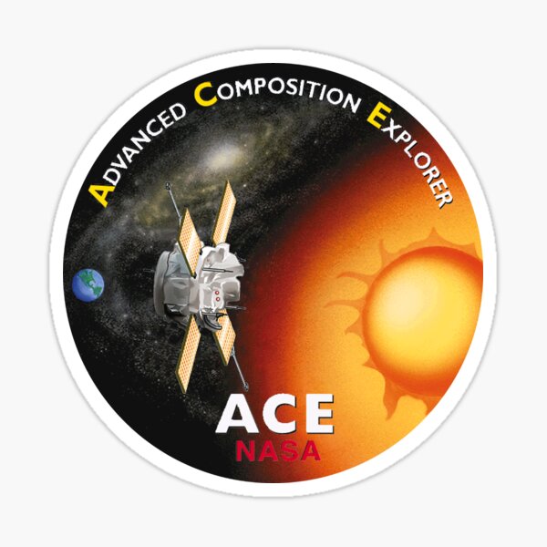 "Advanced Composition Explorer (ACE) Logo" Sticker by Quatrosales ...