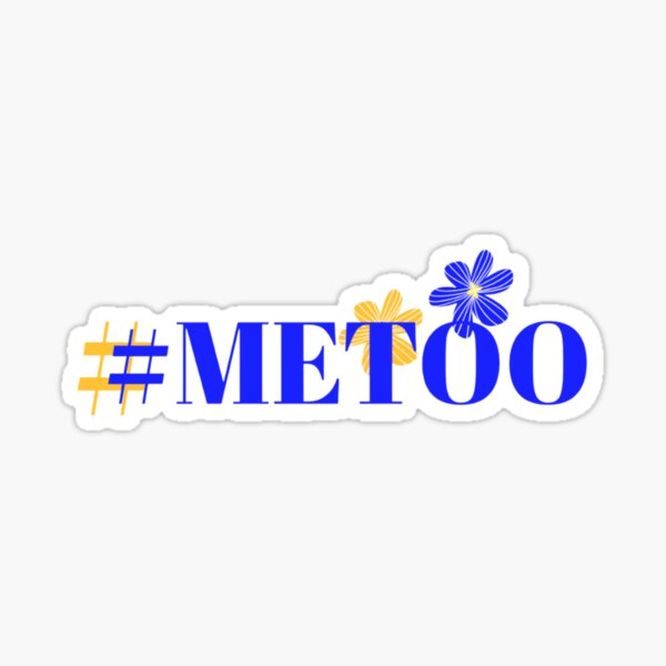 "#MeToo" Sticker for Sale by byrne-ma | Redbubble