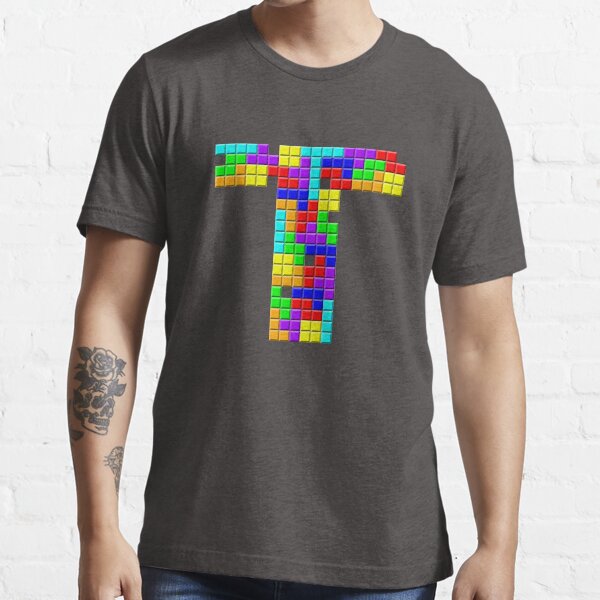 "T is for Tetris" T-shirt for Sale by Luigifan10 | Redbubble | tetris t ...