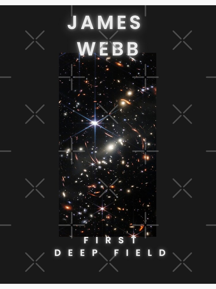 "Webb's First Deep Field" Poster for Sale by cottagecorococo | Redbubble
