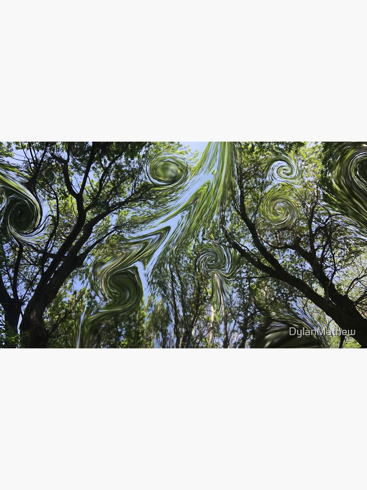"Trippy Trees" Sticker for Sale by DylanMathew | Redbubble