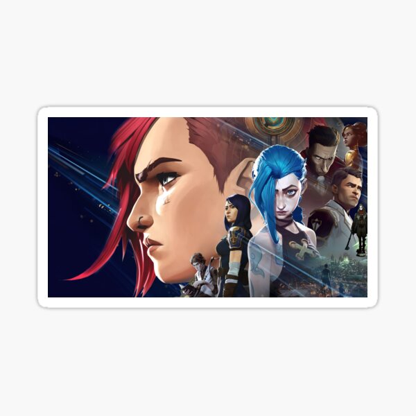 "Arcane Series" Sticker for Sale by flashonalt | Redbubble