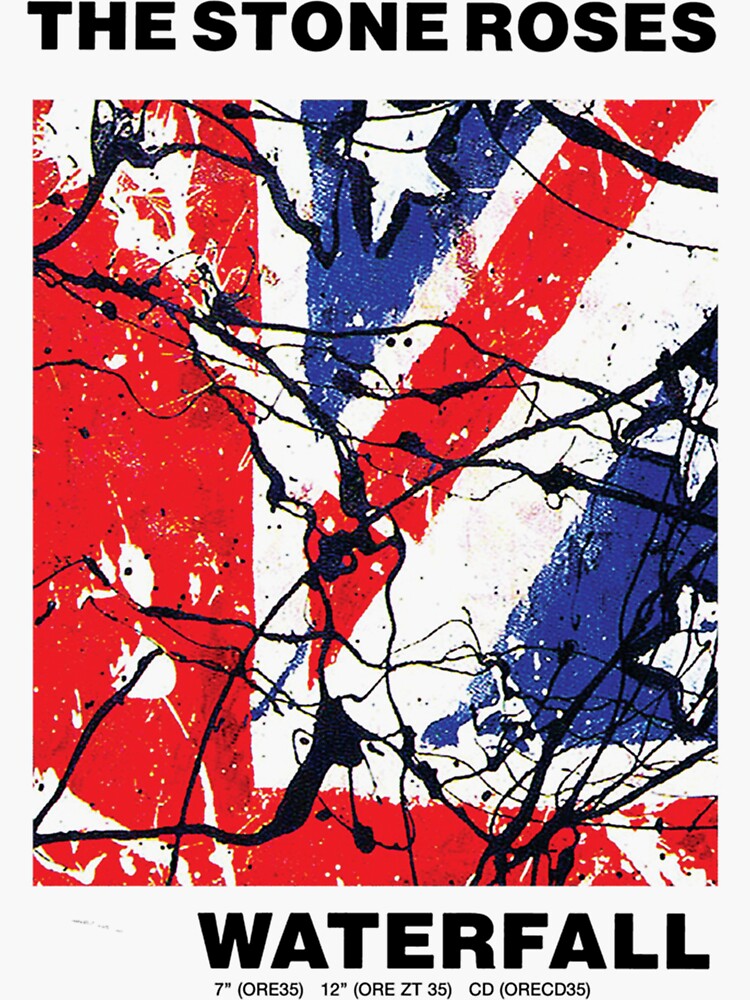 "stone roses " Sticker for Sale by OmoroseTazanna | Redbubble