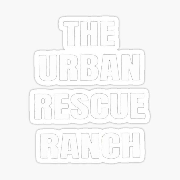 "The Urban Rescue Ranch" Sticker for Sale by adityazudana | Redbubble