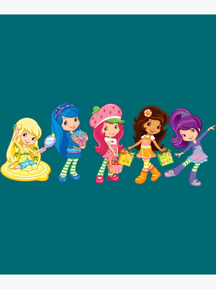 "strawberry shortcake girls " Poster for Sale by DiStefani | Redbubble