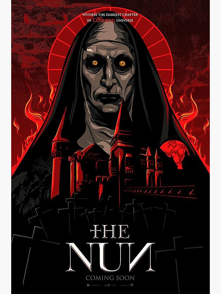 The-Nun. Movie Horror Valak Premium Matte Vertical Poster sold by Glen ...