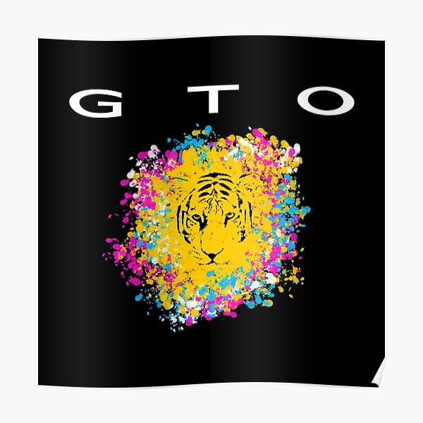 "Pontiac GTO - Tiger Face" Poster for Sale by earthangel777 | Redbubble