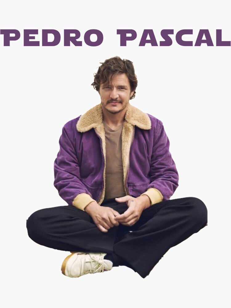 "Pedro Pascal Full Body Handsome _amp_ Brooding " Sticker for Sale by ...