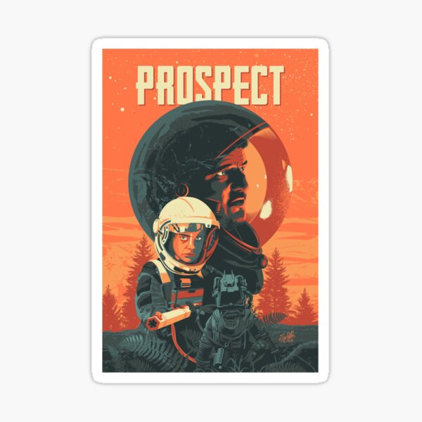 "Prospect Movie Art " Sticker for Sale by frenchpictorama | Redbubble