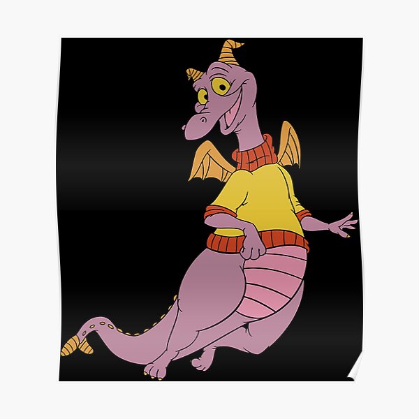"Figment Purple Dragon/Best Design For You" Poster for Sale by ...