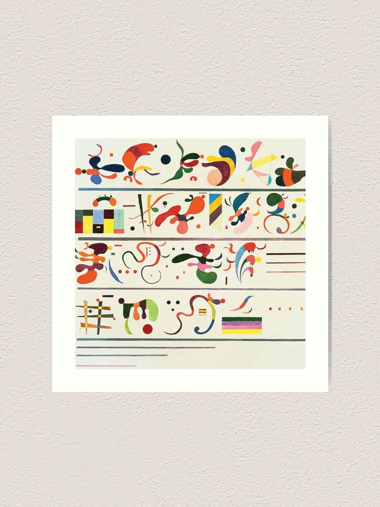 "Wassily Kandinsky | Succession " Art Print for Sale by BossyCatHome ...