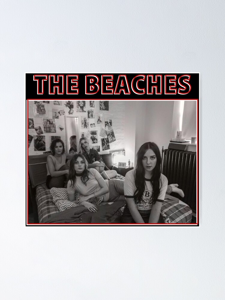 "THE BEACHES BAND" Poster for Sale by PatrickPaucek | Redbubble