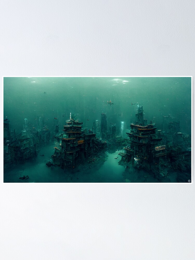 "Deep Sea" Poster for Sale by RicoInStudios | Redbubble