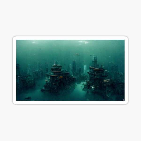 "Deep Sea" Sticker for Sale by RicoInStudios | Redbubble