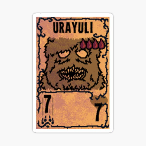 "Inscryption ,URAYULI , Beast , Card , Inscryption Game , Inscyption ...
