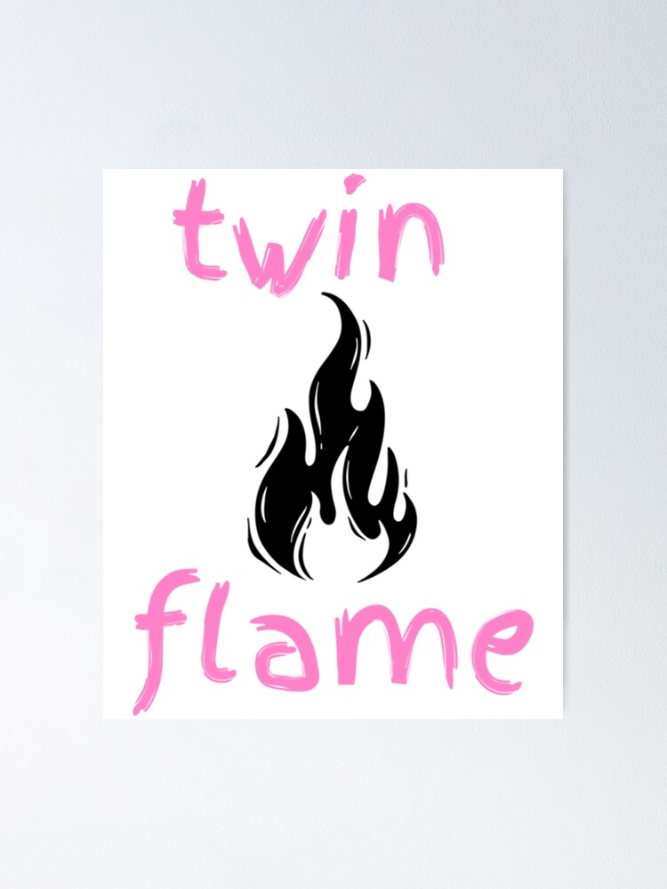 "mgk twin flame " Poster for Sale by HoldOnTo | Redbubble