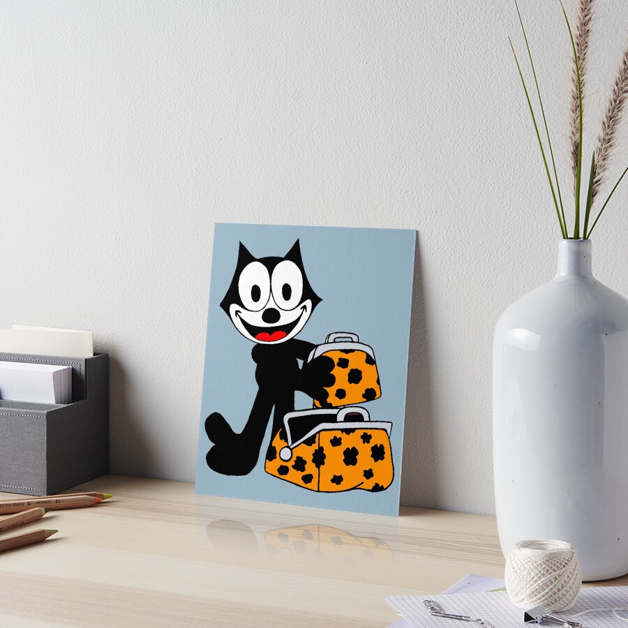 "Mascot Firstly Leggy Felix The Cat Cool" Art Board Print for Sale by ...