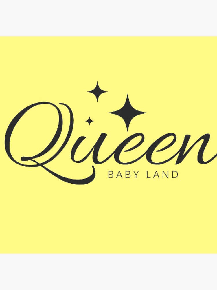 "queen baby land classic logo" Photographic Print for Sale by Eshanxp ...