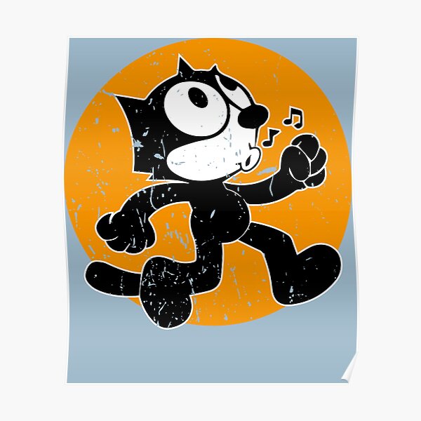 "Mascot Firstly Leggy Felix The Cat Gift For Fans" Poster for Sale by ...