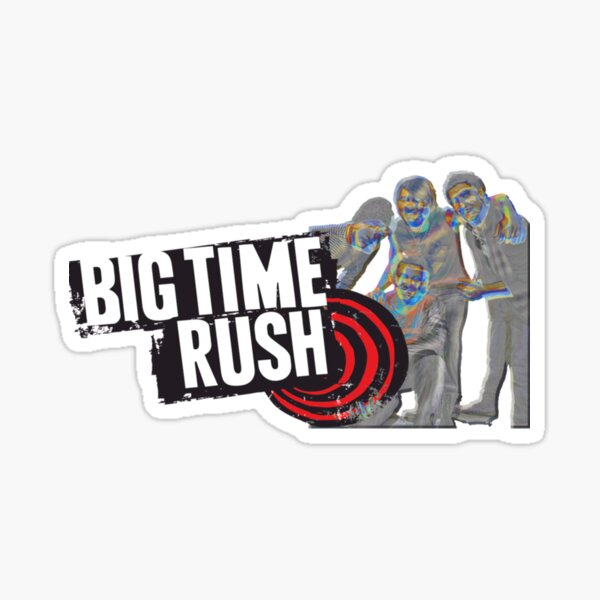 "Big Time Rush " Sticker for Sale by LancelotGriffin | Redbubble