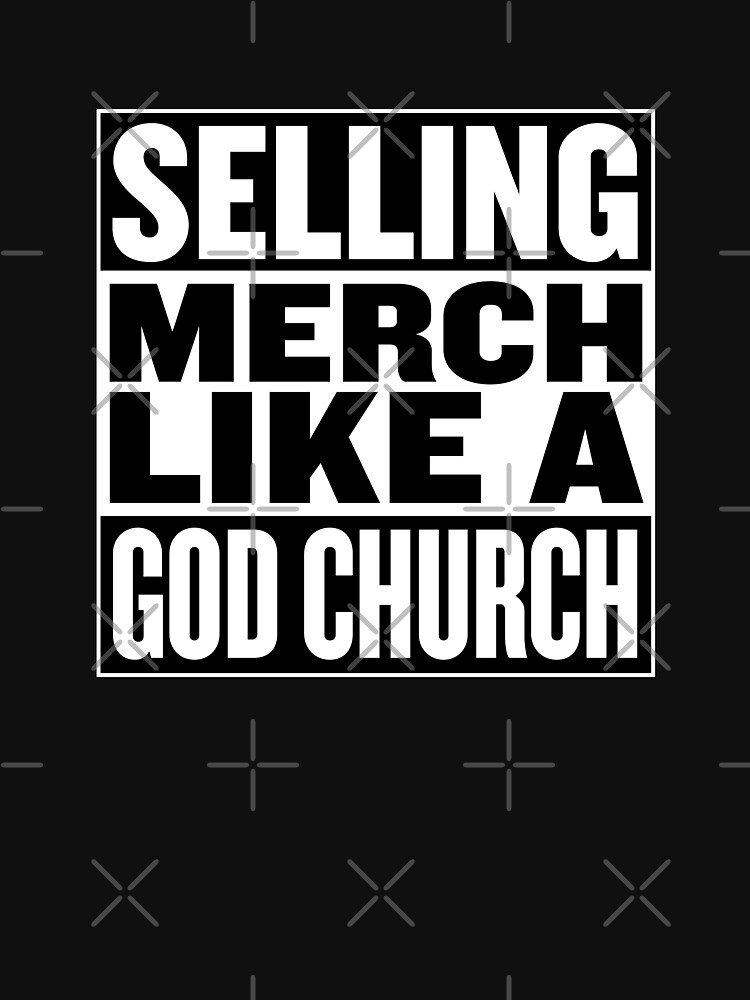 "H3H3 Jake Paul "Selling Merch Like A God Church" Logo" T-shirt for ...