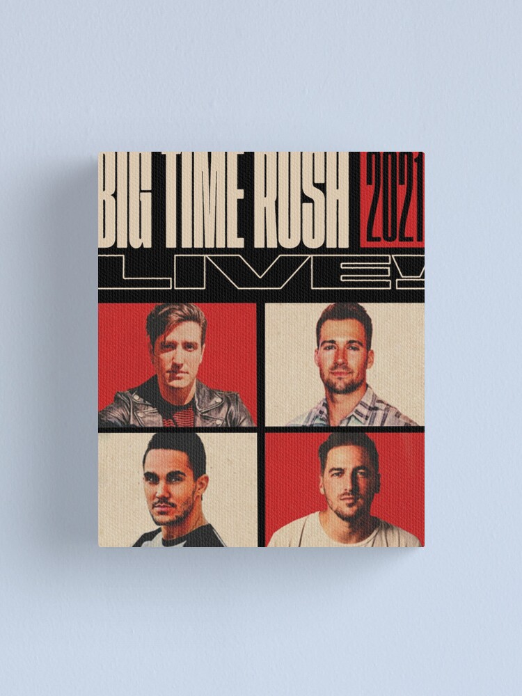 "Big time Rush BTR Big time Rush BTR " Canvas Print for Sale by ...