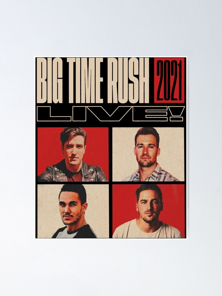 Póster «Big Time Rush BTR Big Time Rush BTR» de LancelotGriffin | Redbubble