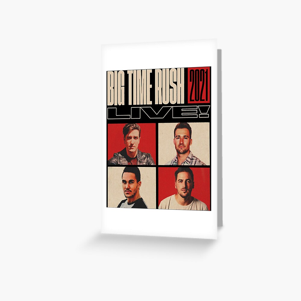 "Big time Rush BTR Big time Rush BTR " Greeting Card for Sale by ...