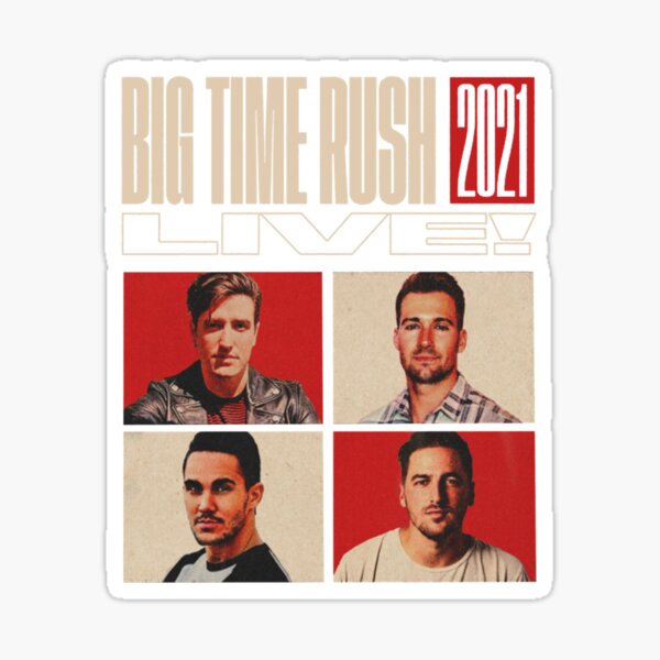 "Big time Rush BTR Big time Rush BTR " Sticker for Sale by ...
