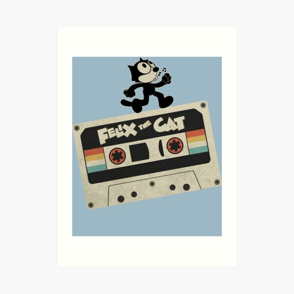 "Mascot Firstly Leggy Felix The Cat Movie" Art Print for Sale by ...