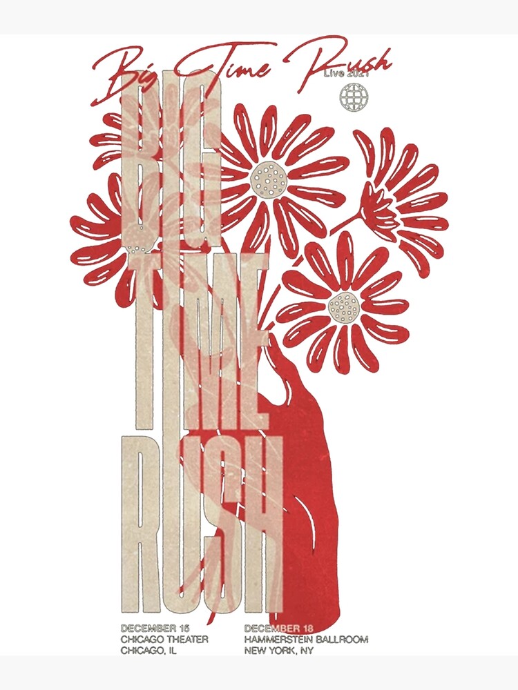 "Big Time Rush BTR Big Time Rush BTR 2021" Poster von LancelotGriffin ...