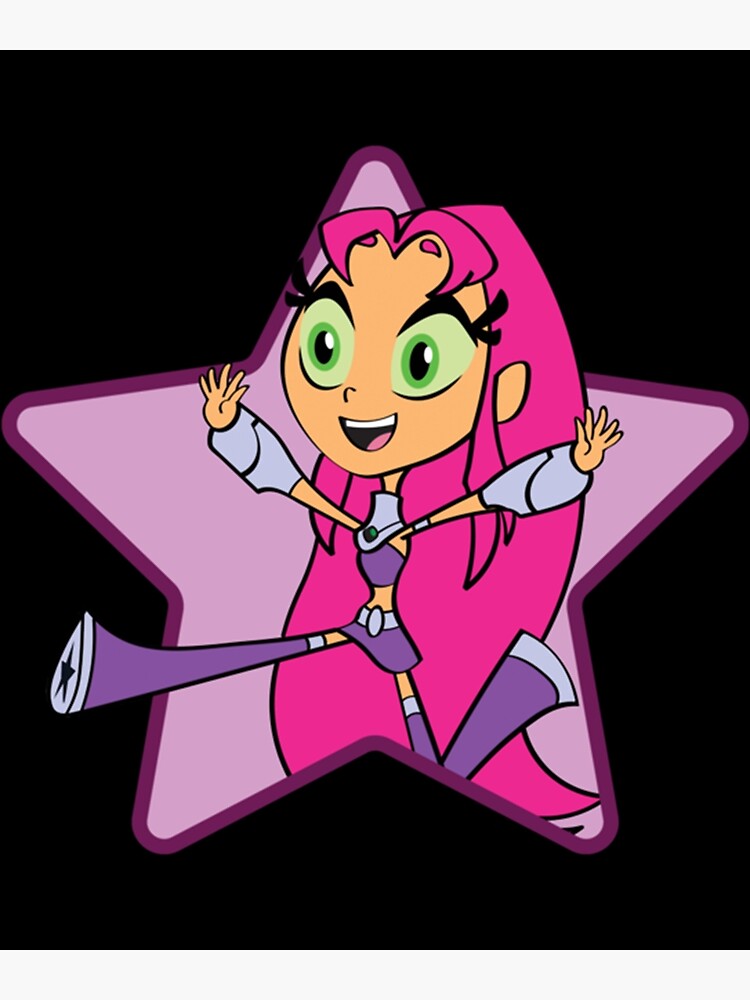 "Starfire is happy " Poster for Sale by LuluMackDes1 | Redbubble