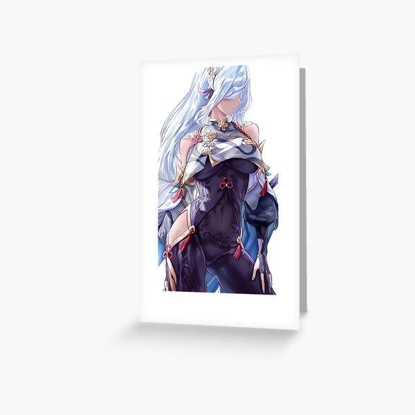 "Shenhe Genshin Impact" Greeting Card for Sale by FxDesignStore | Redbubble