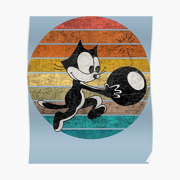 "Mascot Firstly Leggy Felix The Cat With Bomb Gift For Fans" Poster for ...