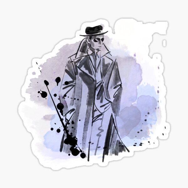 "The business man" Sticker for Sale by rururubp3 | Redbubble