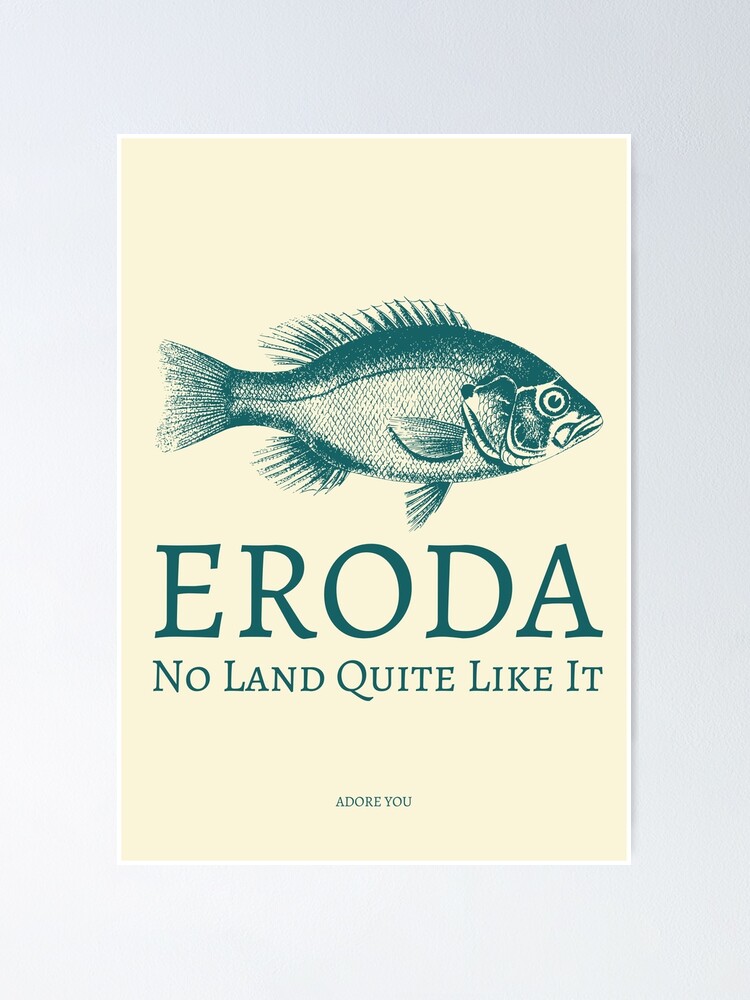 "ERODA No Land Quite Like It Harry Styles Adore You" Poster for Sale by ...